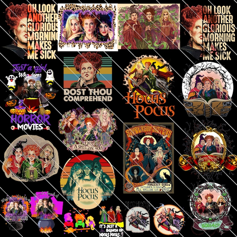Hocu Pocu PNG Bundle, Halloween Png, Sandersonn Sisterss Png, Hocu Pocu ...