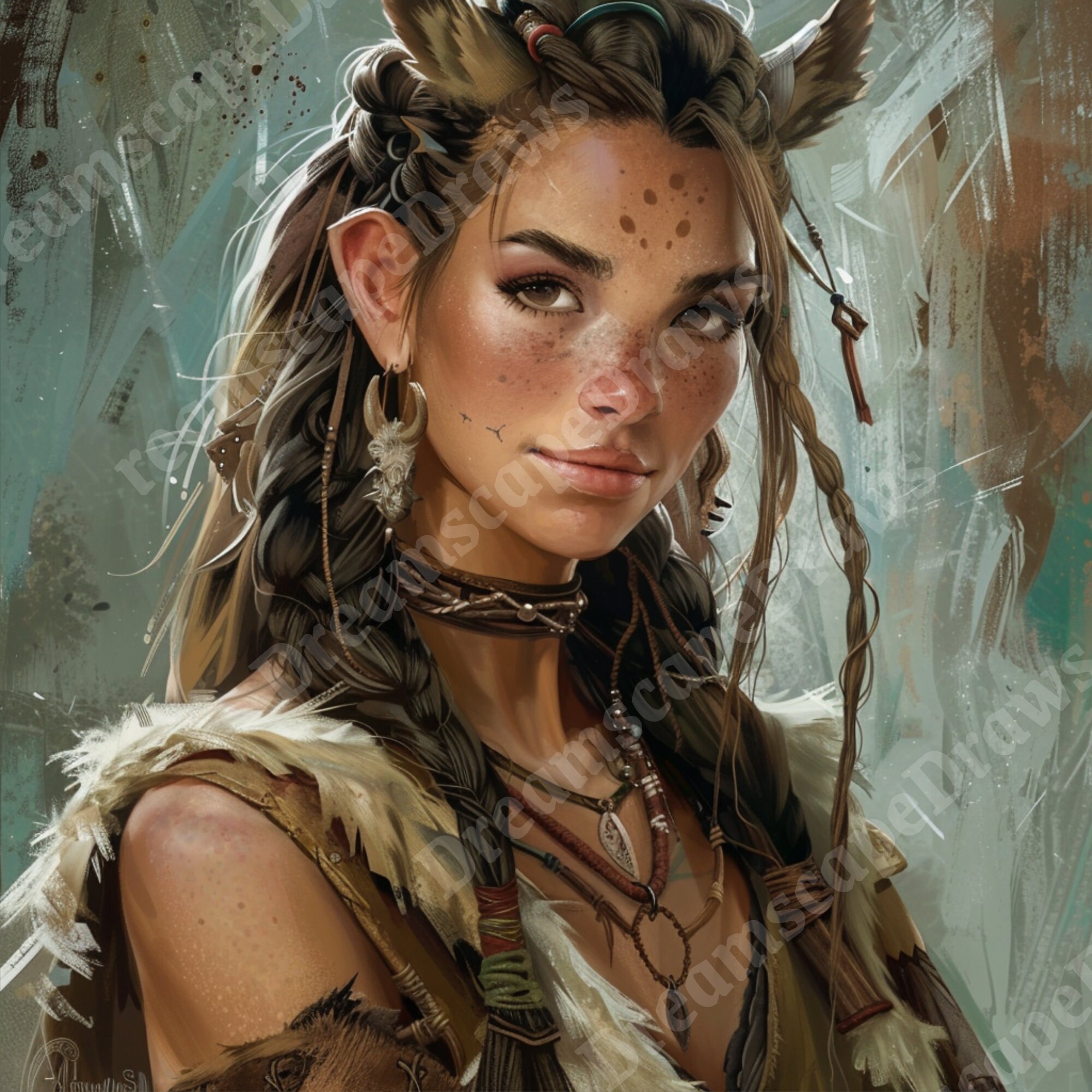 D&D Character Commission Portrait, Custom Character Commission ...