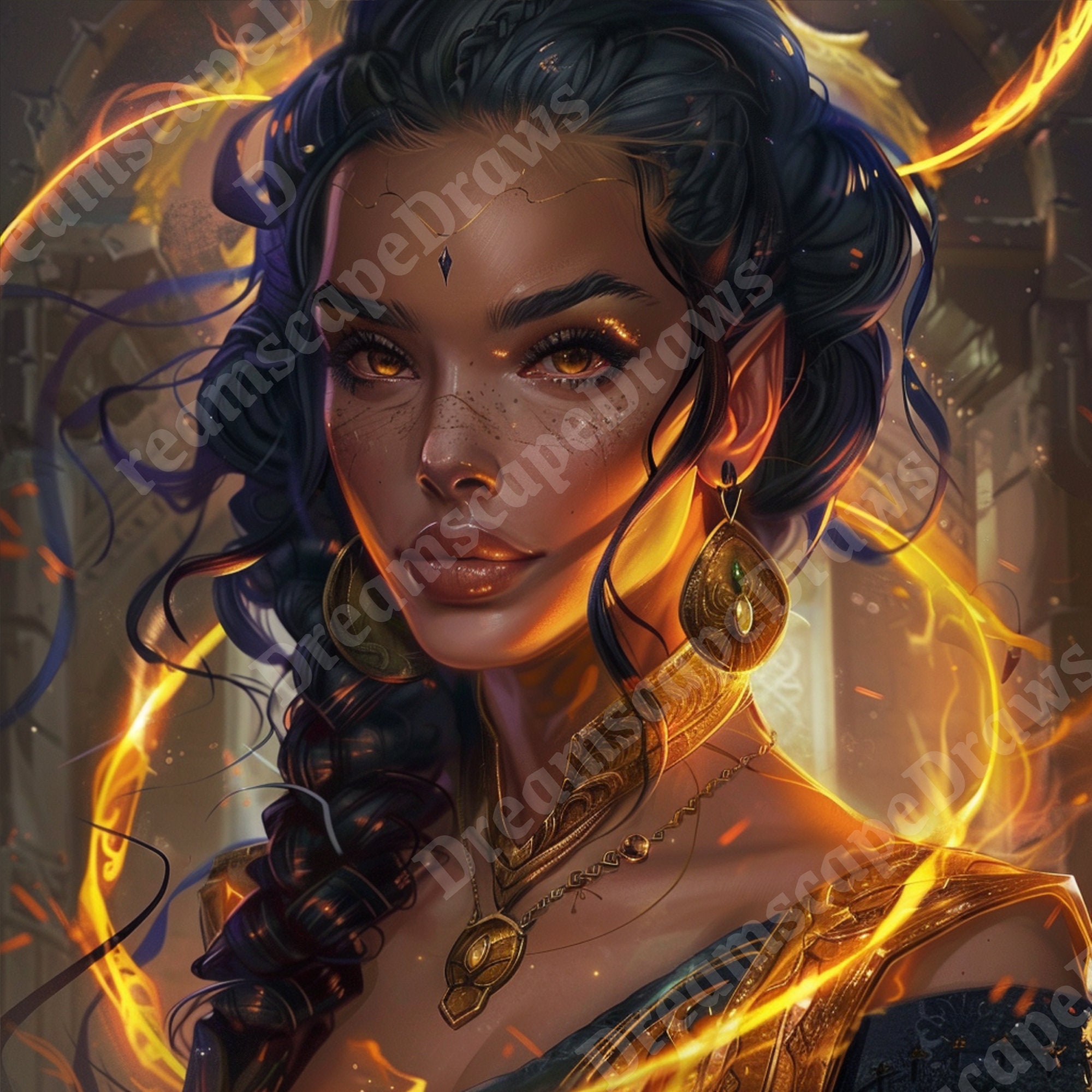 Dnd Custom Character Portrait, Character Commission, Dnd Character Art ...