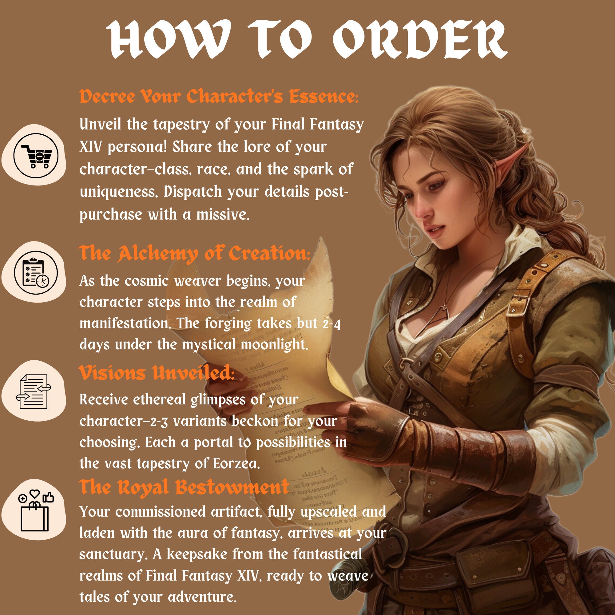 D&D Character Commission Portrait, Custom Character Commission ...