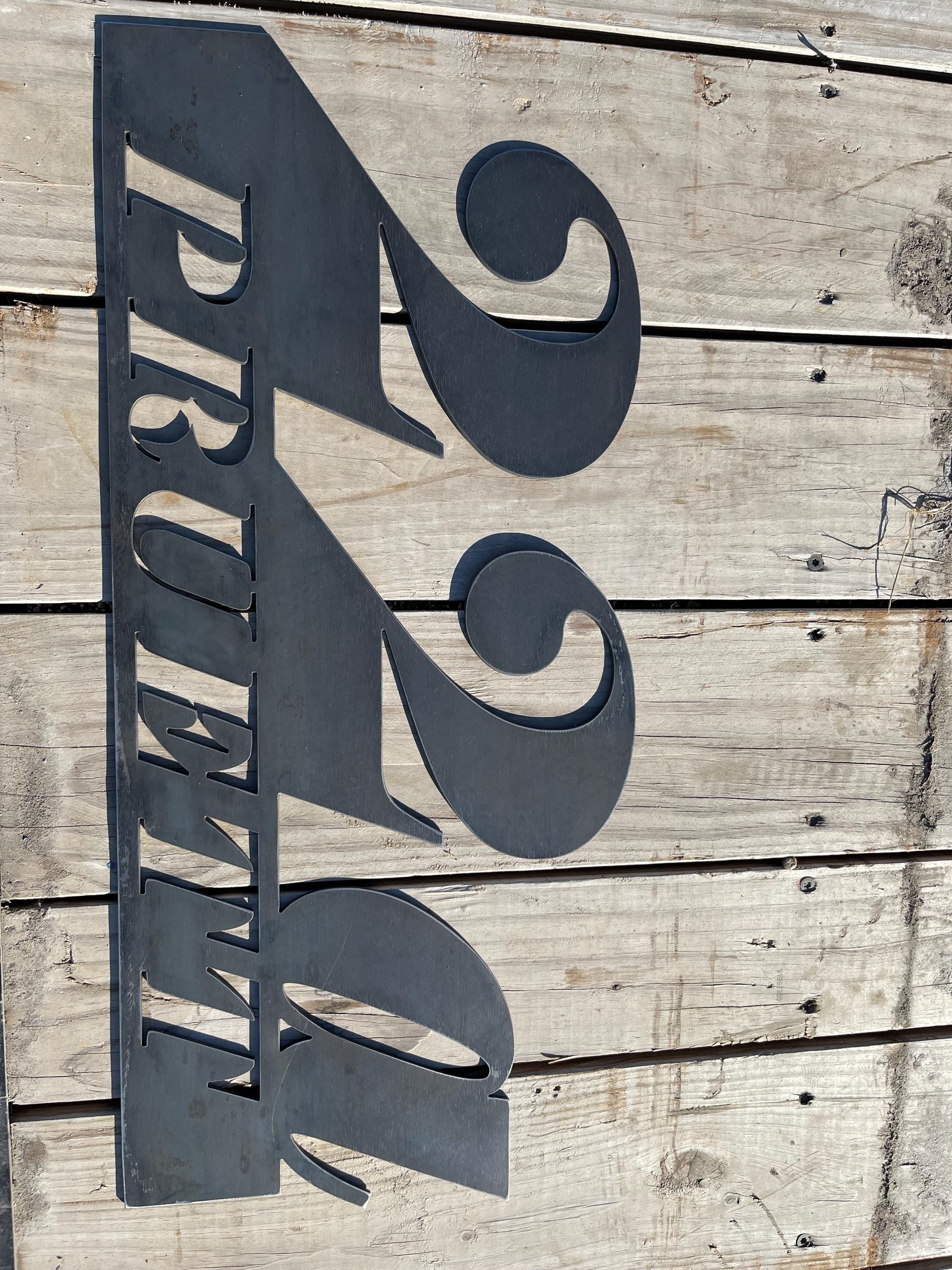 Custom Roof Sign-demolition Derby - Etsy