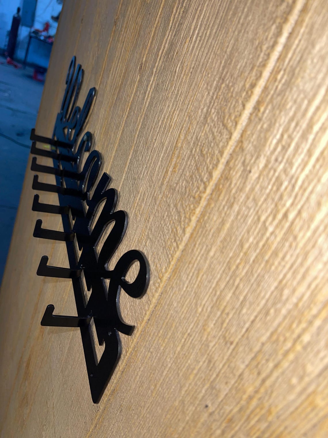 Welcome Coat Rack .dxf (customizable) - Etsy