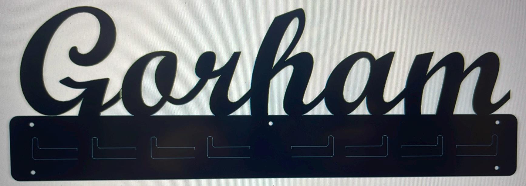 Welcome Coat Rack .dxf (customizable) - Etsy