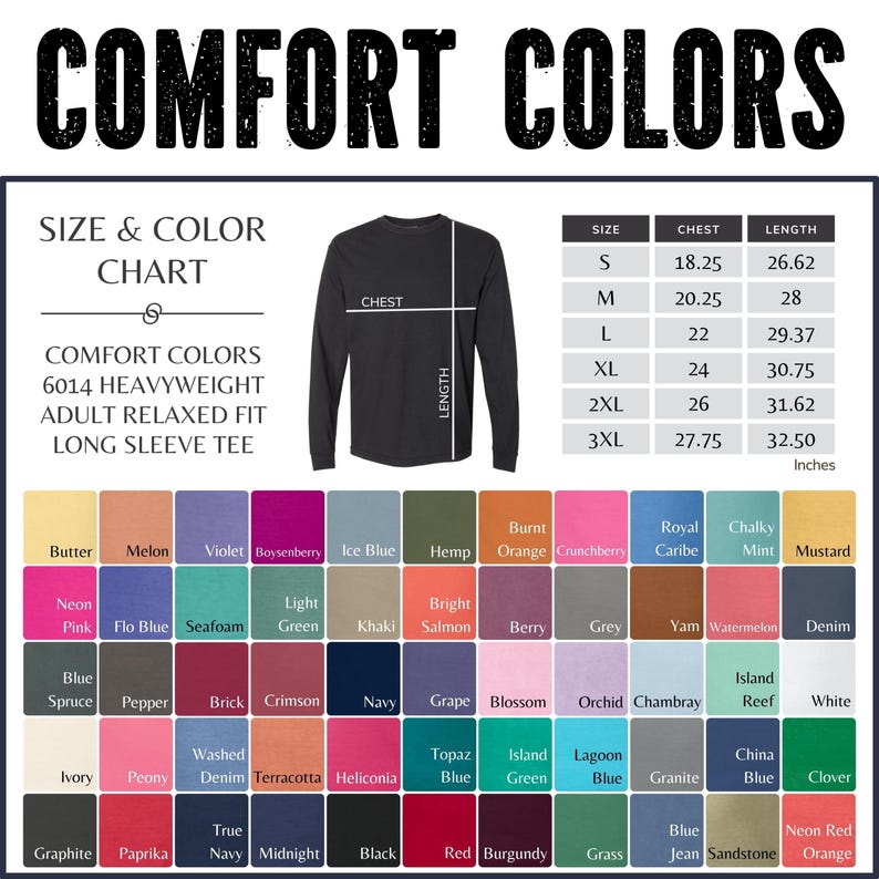 Comfort Colors® Highland Cow Shirt, Cow Lovers Shirt, Long Sleeve Cow T ...