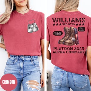 Custom Military Graduation Shirt, Comfort Colors® Military Graduation ...