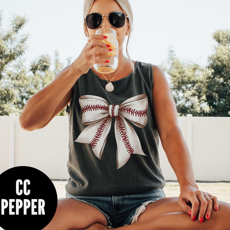 Tank Top With Bow - Etsy