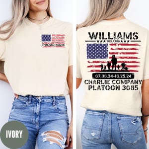 Custom Military Graduation Shirt, Comfort Colors® Military Graduation ...