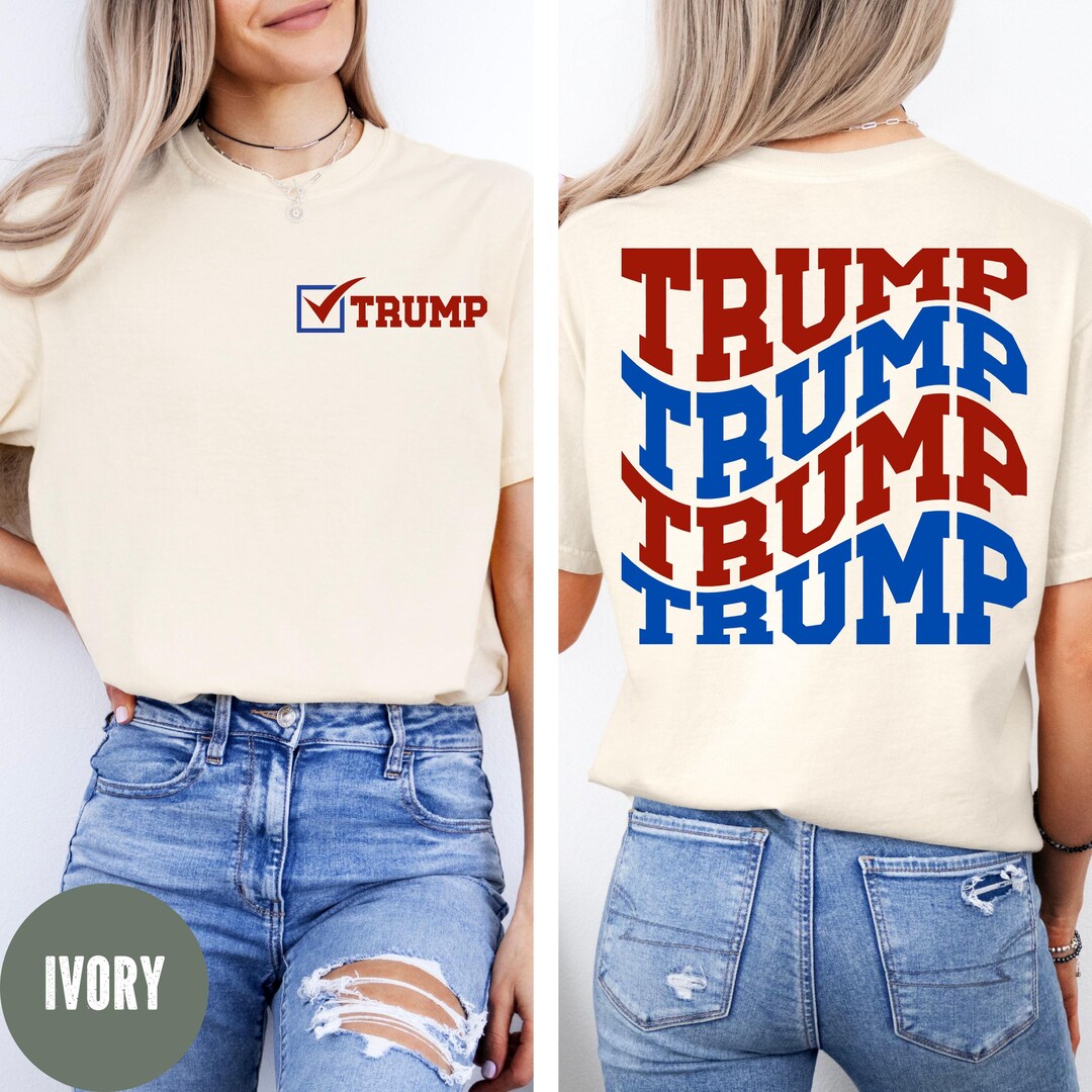 TRUMP 2024 T-shirt, Comfort Colors® Election Shirt, Trump Supporters ...
