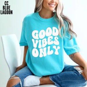 Good Vibes Only Shirt, Comfort Colors® Inspirational Shirt, Boho Shirt ...