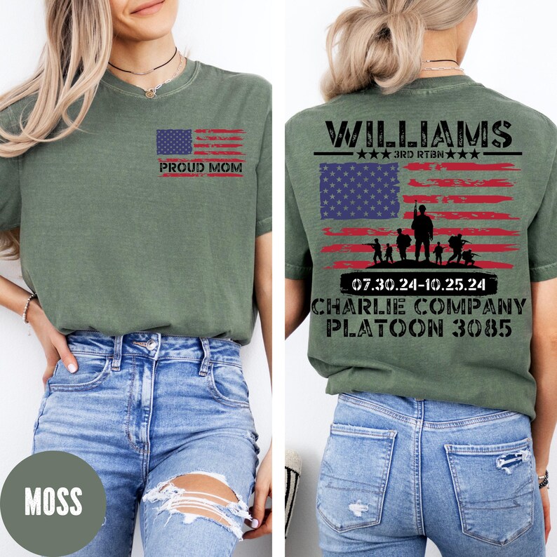 Custom Military Graduation Shirt, Comfort Colors® Military Graduation ...