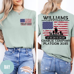 Custom Military Graduation Shirt, Comfort Colors® Military Graduation ...