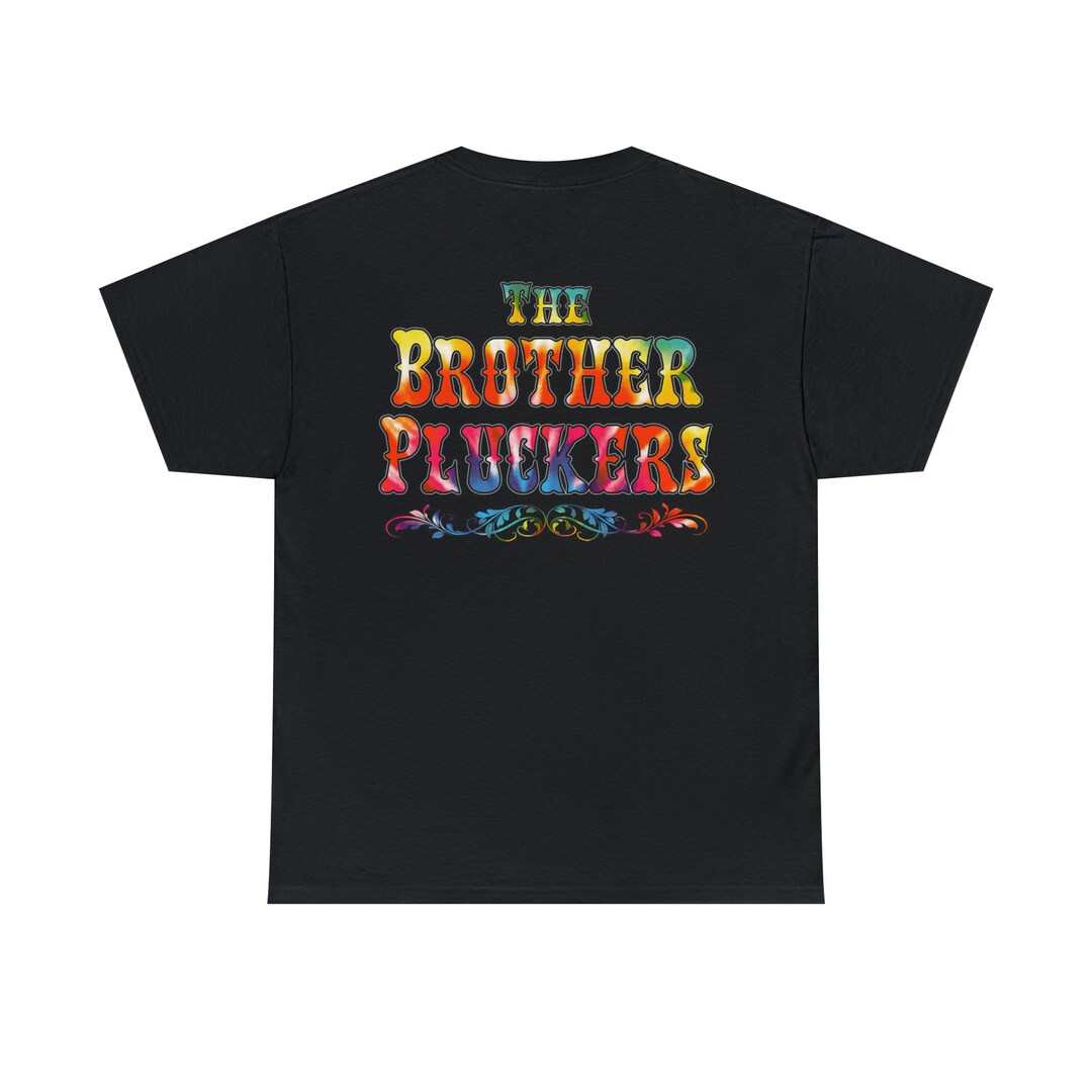 Classic Black Brother Pluckers Logo Heavy Cotton Tee - Etsy