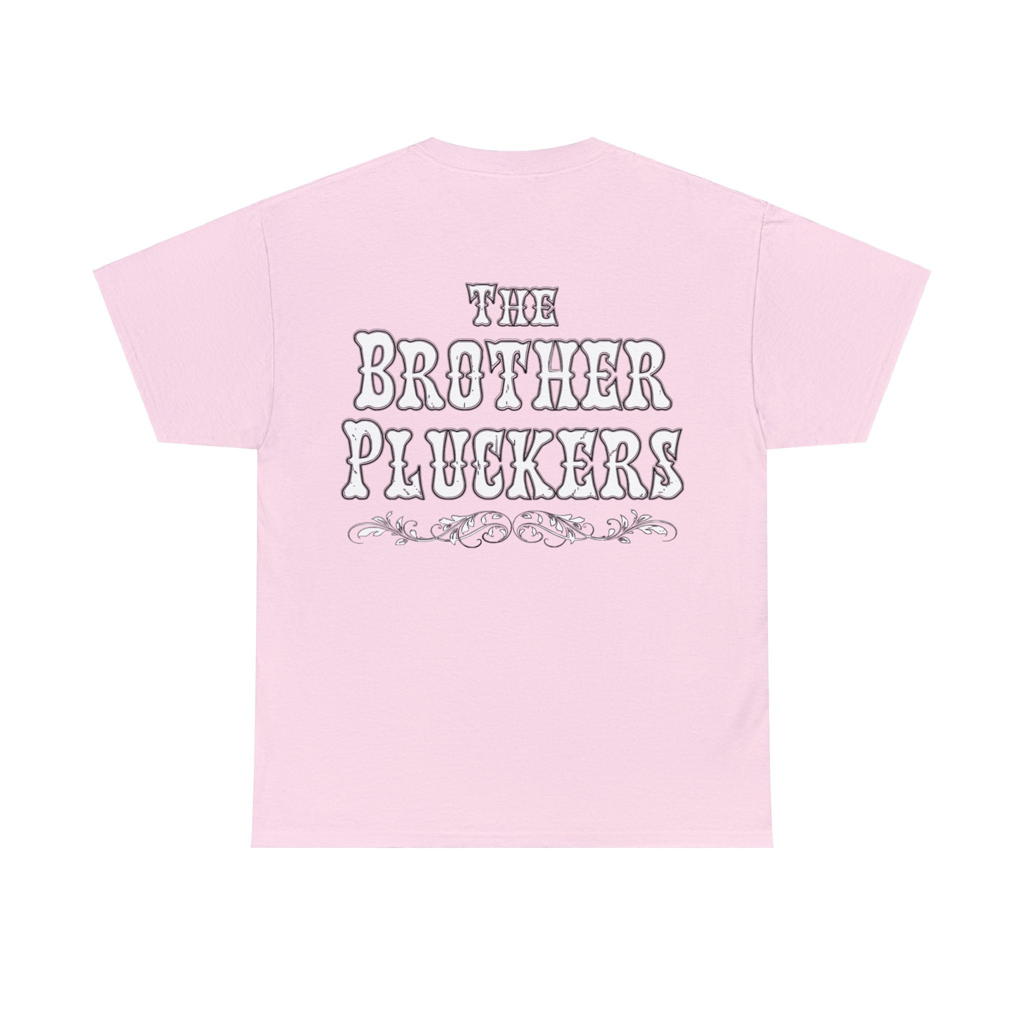 Classic Black Brother Pluckers Logo Heavy Cotton Tee - Etsy