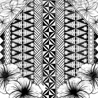 Tongan Kupesi Ngatu Polynesian Tribal Tapa Digital Design - Instant ...