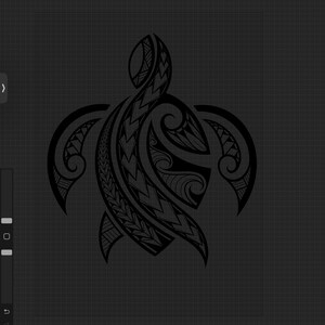 Custom POLYNESIAN TURTLE Design @byalohacrishell - Etsy