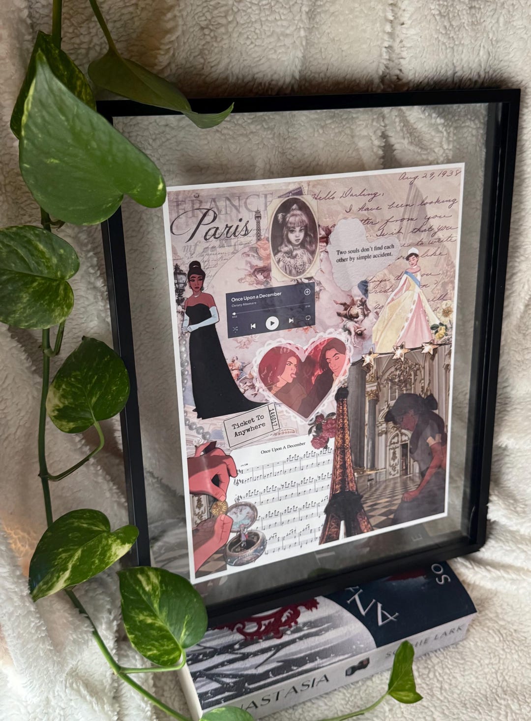 Anastasia Collage Physical Print 8.5"x11" - Etsy