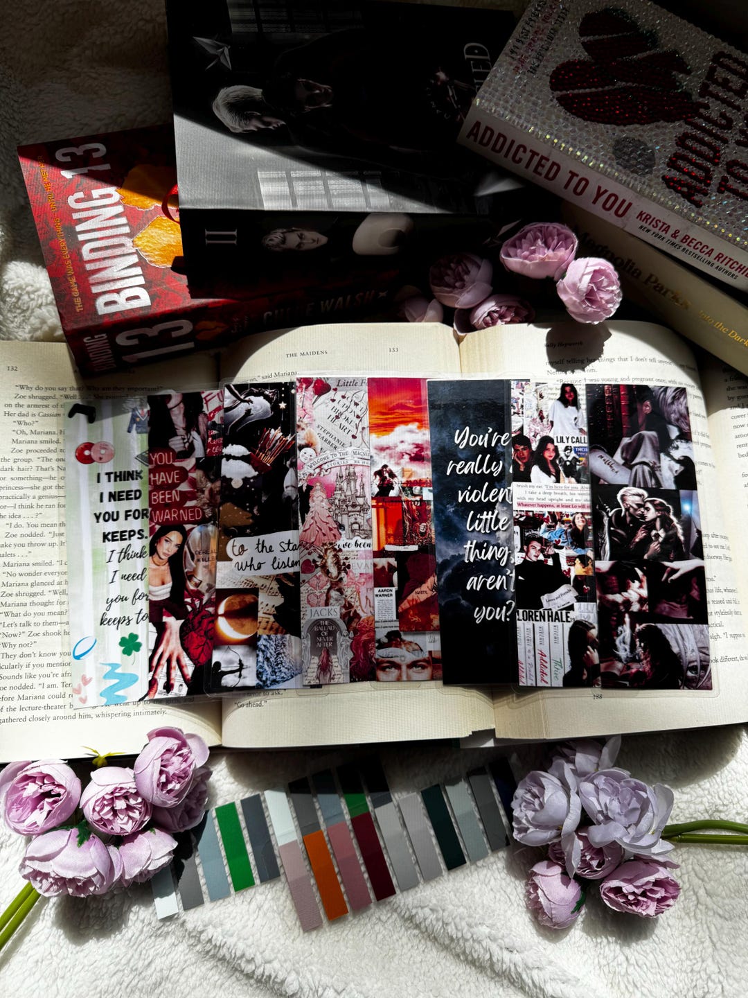 Bookmarks Favorite Book Inspired Popular Booktok Picks - Etsy