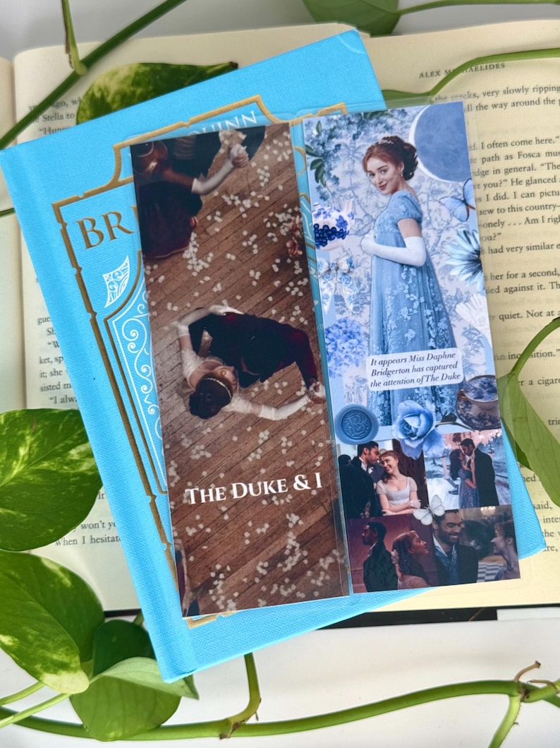 Bridgerton Daphne Anthony Benedict Colin Double Sided Bookmark - Etsy