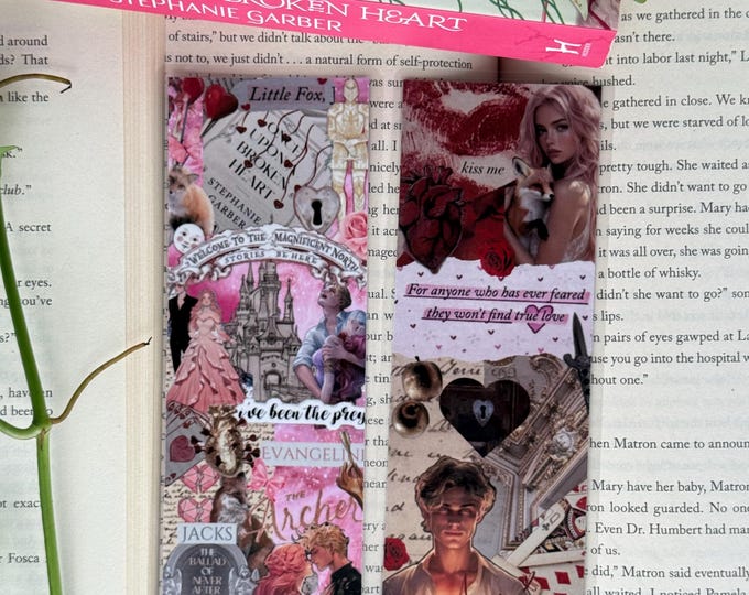 Once Upon a Broken Heart Printable Bookmarks: Evangeline's World ...