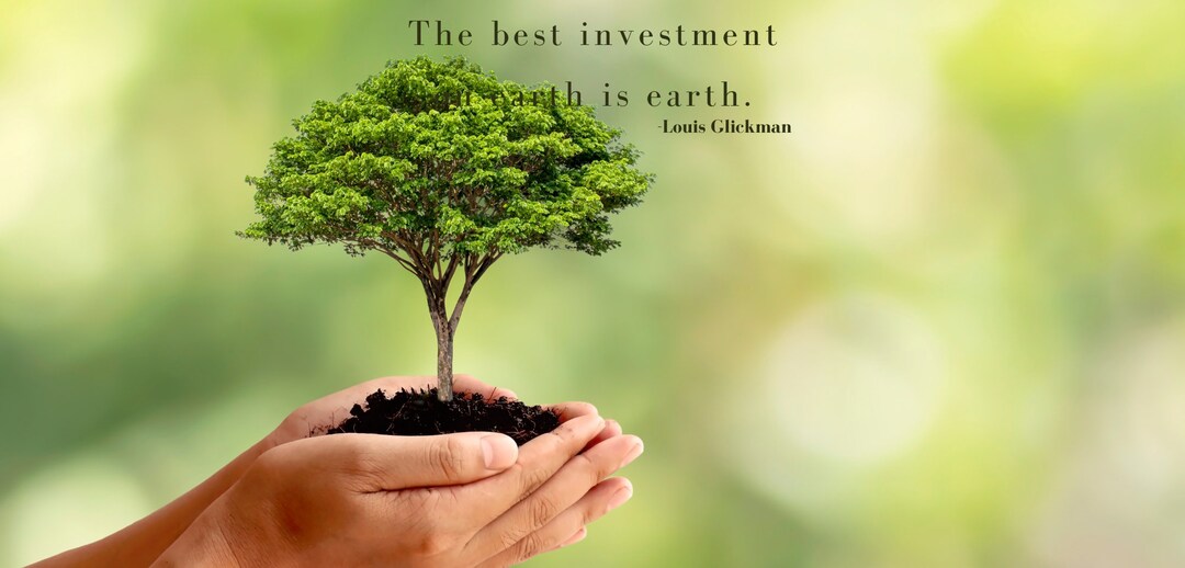 The Best Investment on Earth is Earth Quote, Real Estate Printable ...