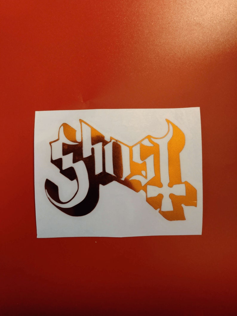 Ghost Band Decal - Etsy