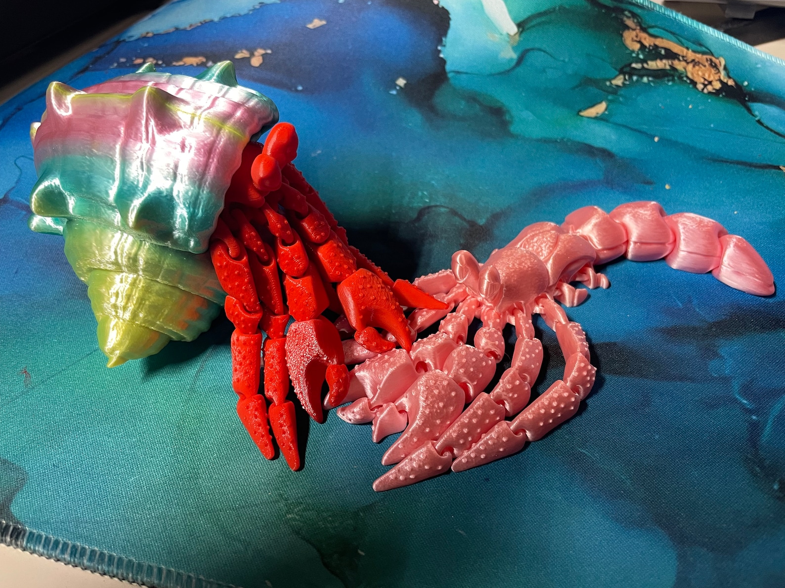 Articulated Hermit Crab 3D Print - Etsy