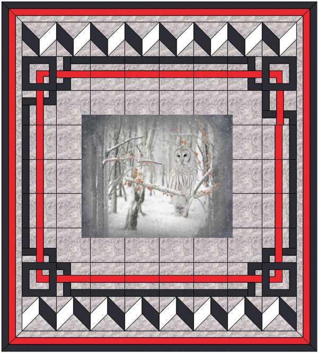 French Cut Owls Quilt Pattern - Etsy