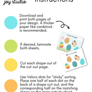 Easter Egg Matching Printable Activity Sheet for Toddlers, Busy Book ...