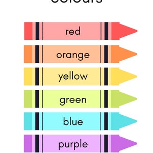 Colour-matching Crayon Activity for Toddlers, Busy Book, Homeschool ...
