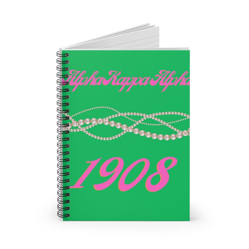 Alpha Kappa Alpha 1908 Journal, Alpha Kappa Alpha Notebook,probate Gift ...