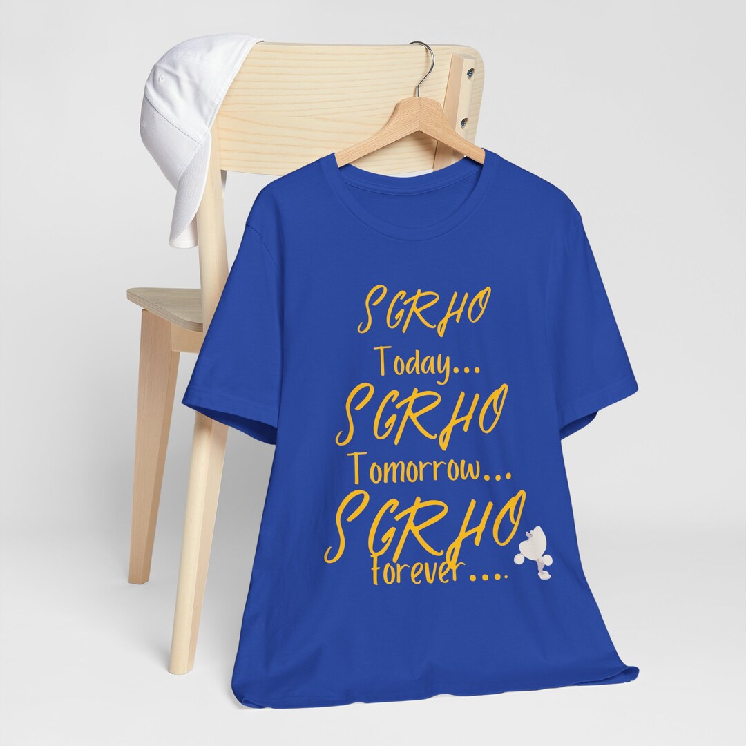 SGRHO Forever T-shirt, Sigma Sigma Gamma Rho Forever Shirt, Probate ...