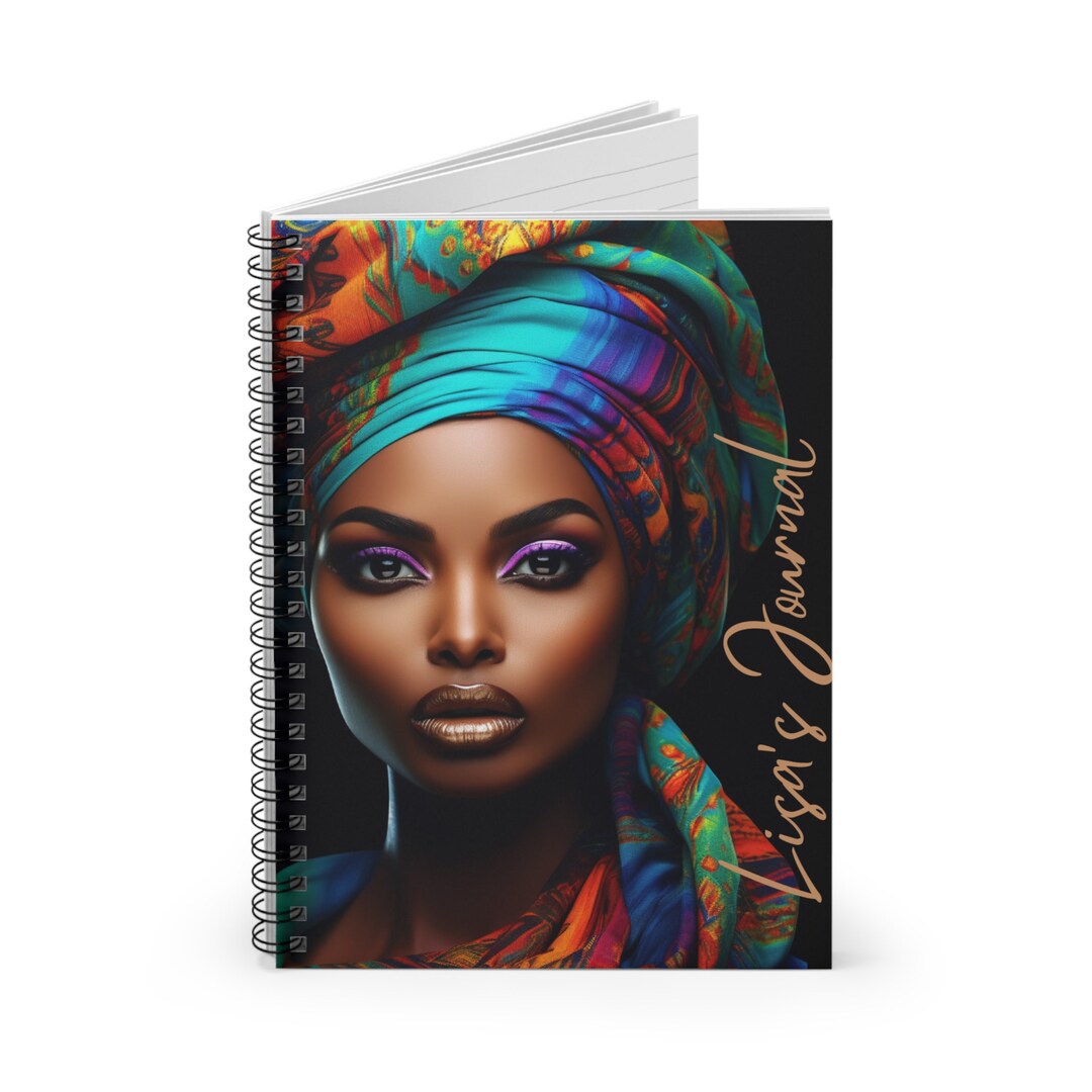 Personalized Journal,notebook for Women, African American Journal ...