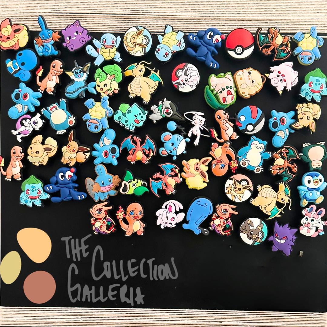 Pokemon-themed Magnets Set of 10 Cute Collectible Decorations for ...