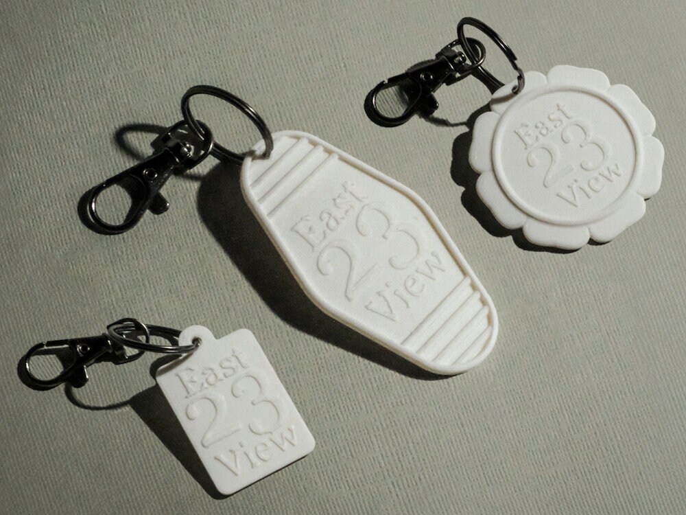 Vintage-inspired Motel Key Custom Keychain - Etsy