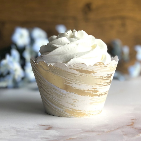 Gold Cupcake Liners - Etsy