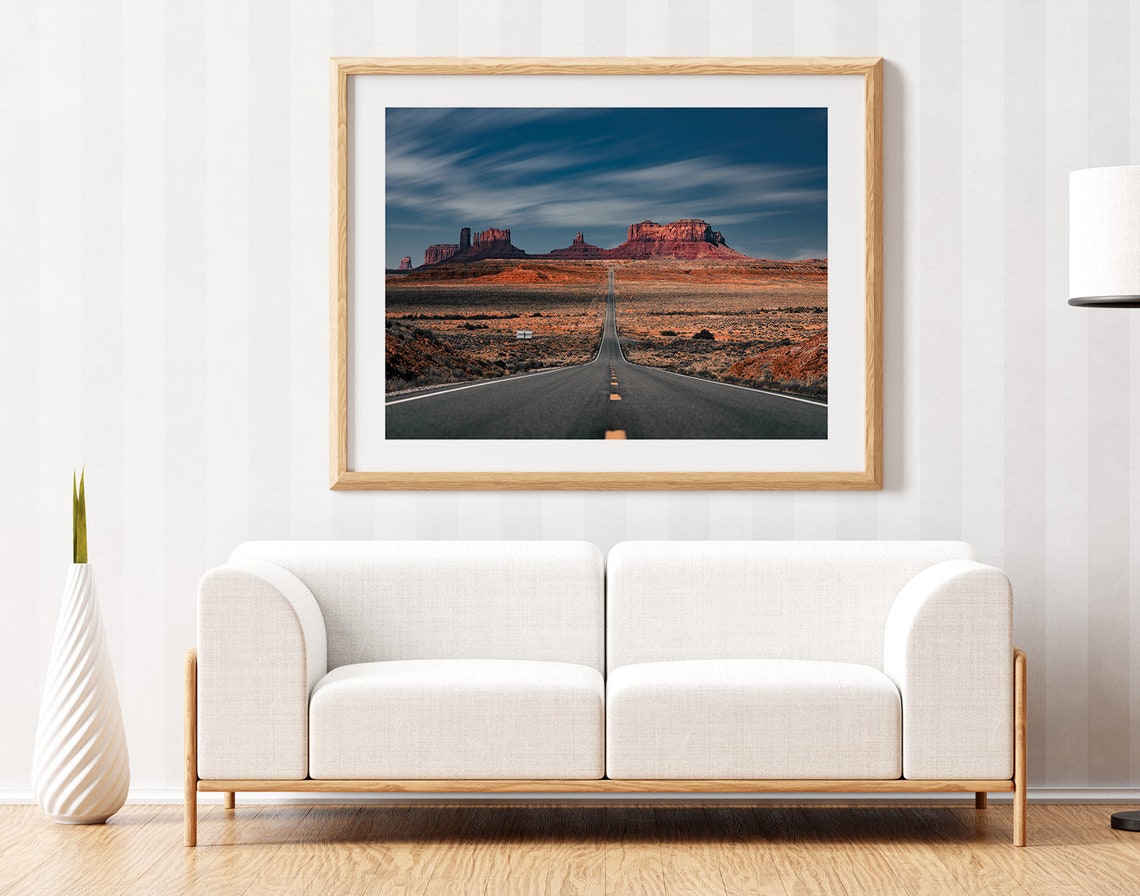 Digital Download Photo of Iconic Road in Monument Valley - High ...
