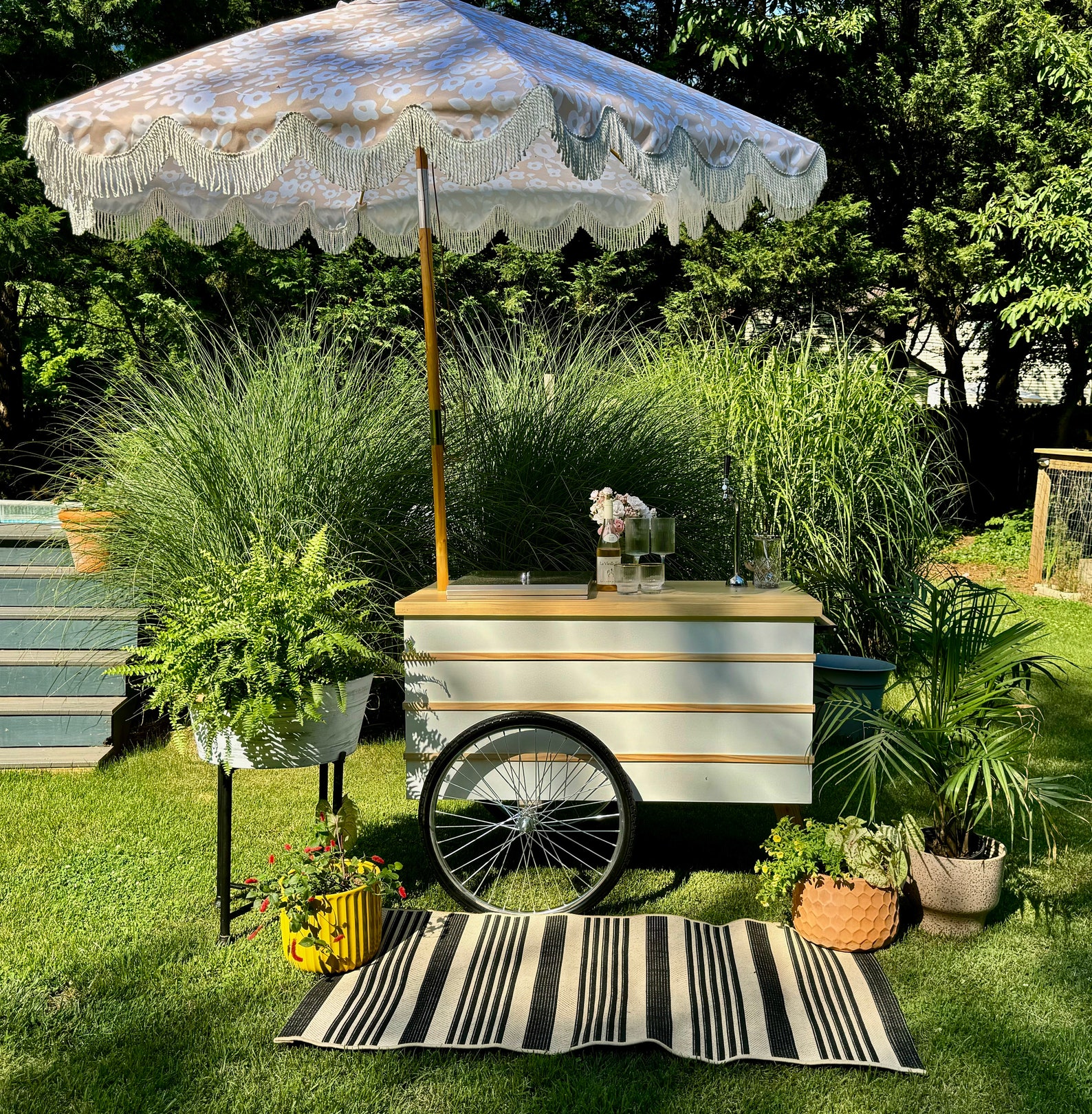 Bar Cart, Coffee Cart, Beverage Cart, Sundae Bar, Wedding Cart ...