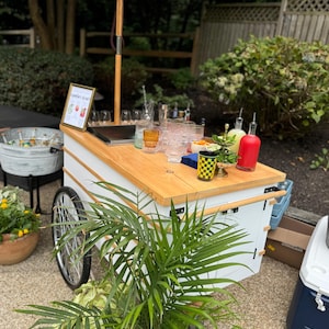 Bar Cart, Coffee Cart, Beverage Cart, Sundae Bar, Wedding Cart ...