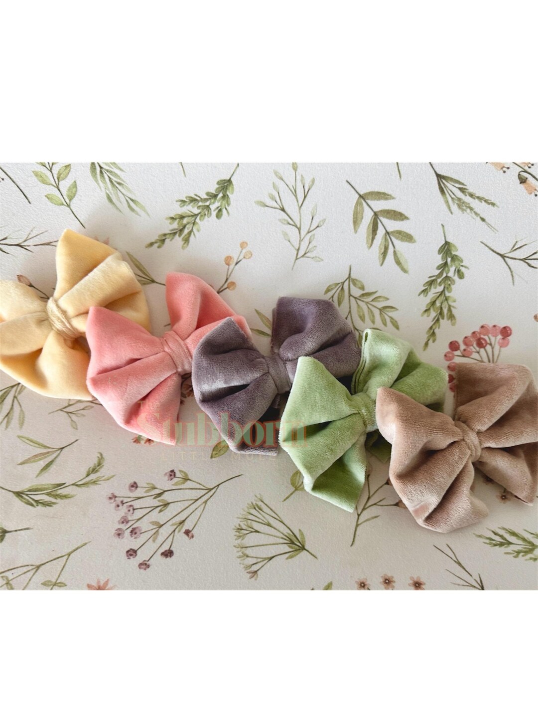 Plush Velvet Very Demure Collection Coquette Bow | Children’s Bow ...