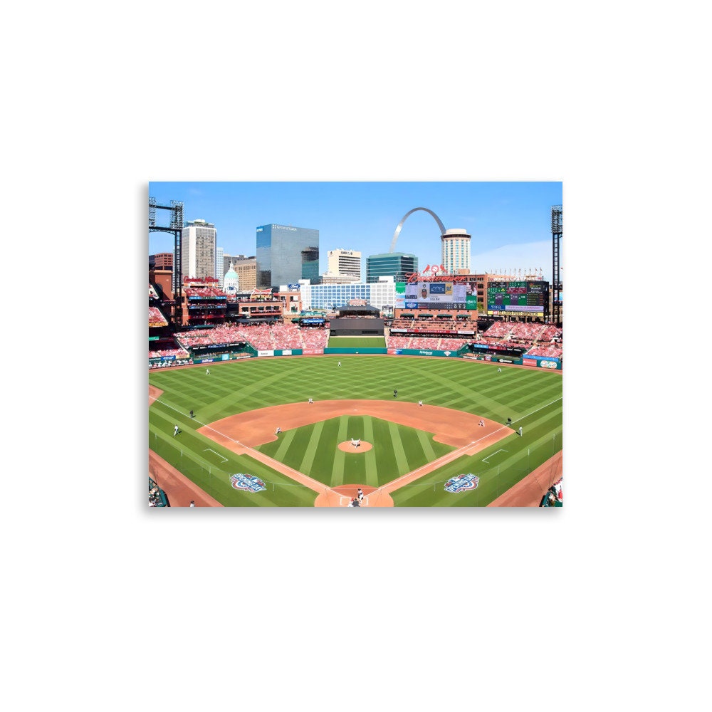 Busch Stadium Poster, St. Louis Cardinals Poster Print, MLB Stadium ...