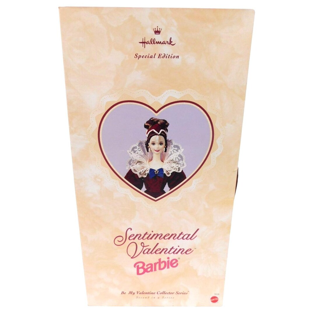 Mattel Hallmark Be My Valentine Series Sentimental Barbie Doll in ...