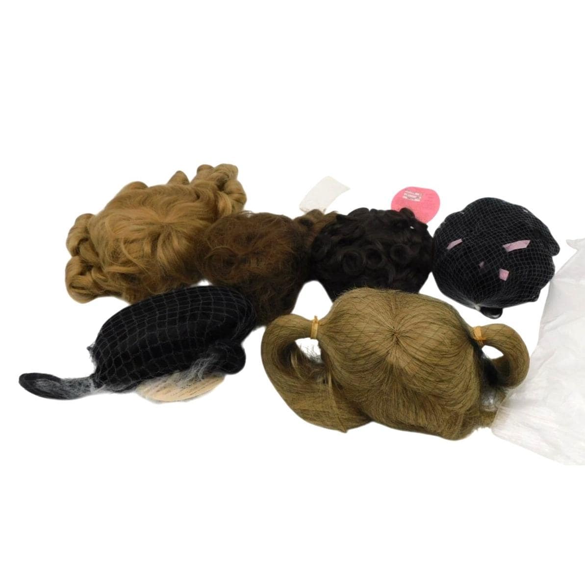 Lot of 6 Doll Making Wigs Various Sizes Global Dolls 12 13 10 15 - Etsy