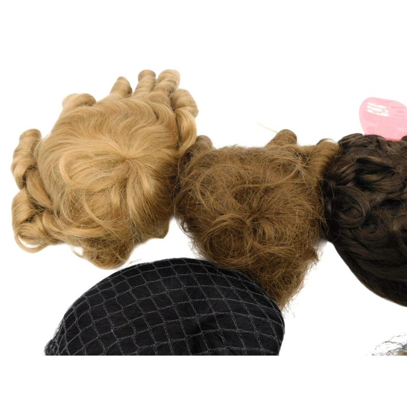 Lot of 6 Doll Making Wigs Various Sizes Global Dolls 12 13 10 15 - Etsy