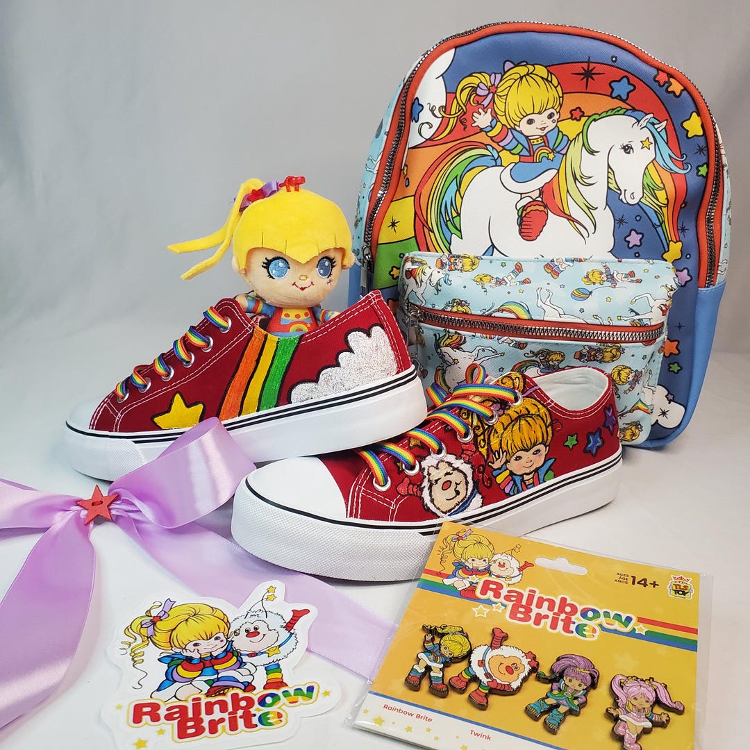 Custom Rainbow Brite Shoes and Accessories - Etsy