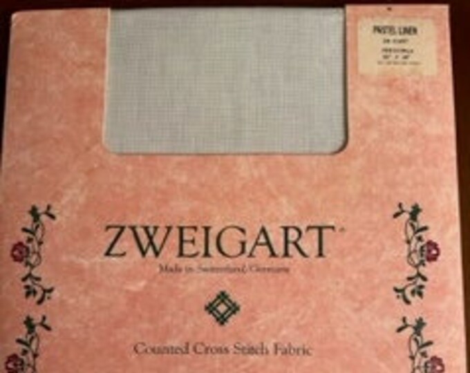 Linen Cross Stitch Fabric -zweigart Counted Cross Stitch Fabric ...