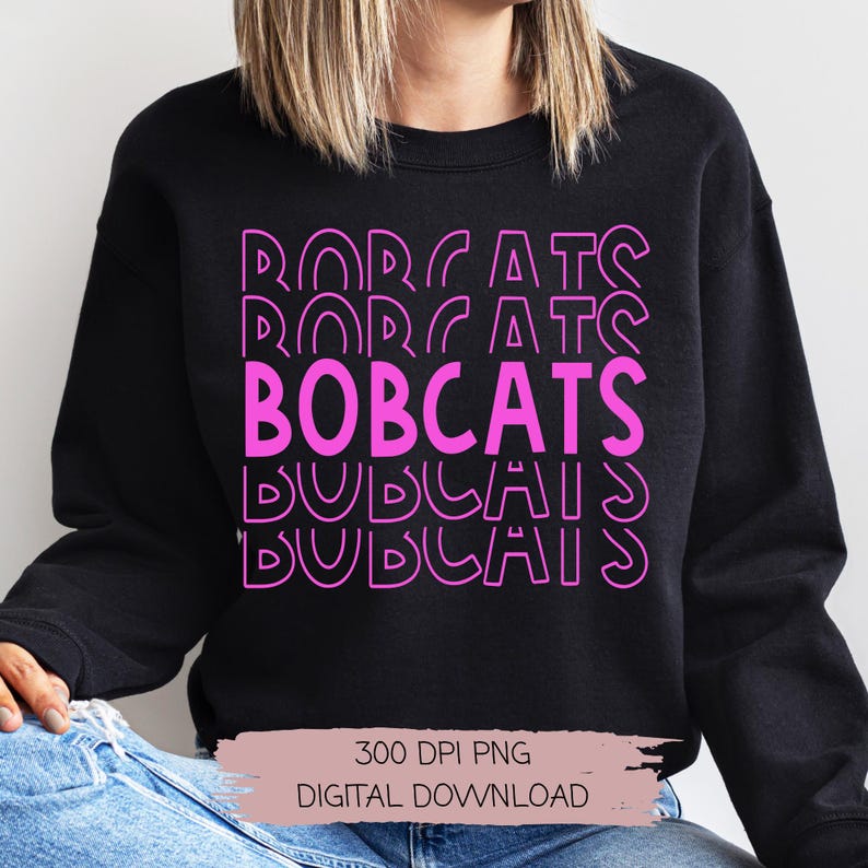 Bobcats Pink Out SVG and PNG Bundle, Bobcats SVG, Bobcats - Etsy