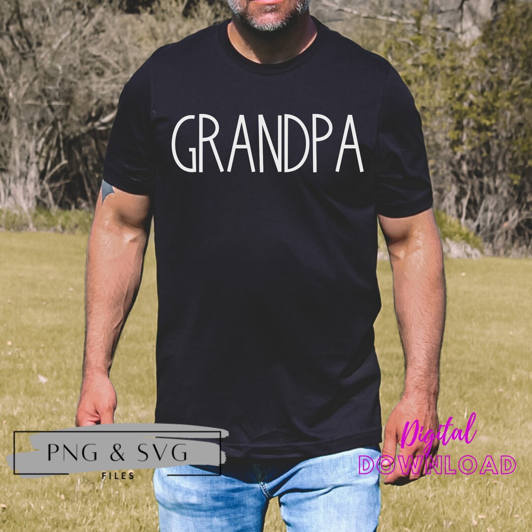 Grandpa SVG and PNG Files - Etsy