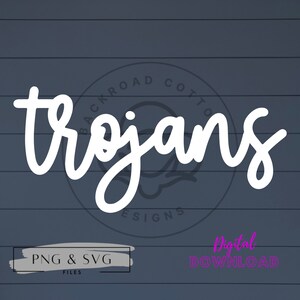 Trojans SVG, Trojan PNG, Trojans SVG and Png Files - Etsy