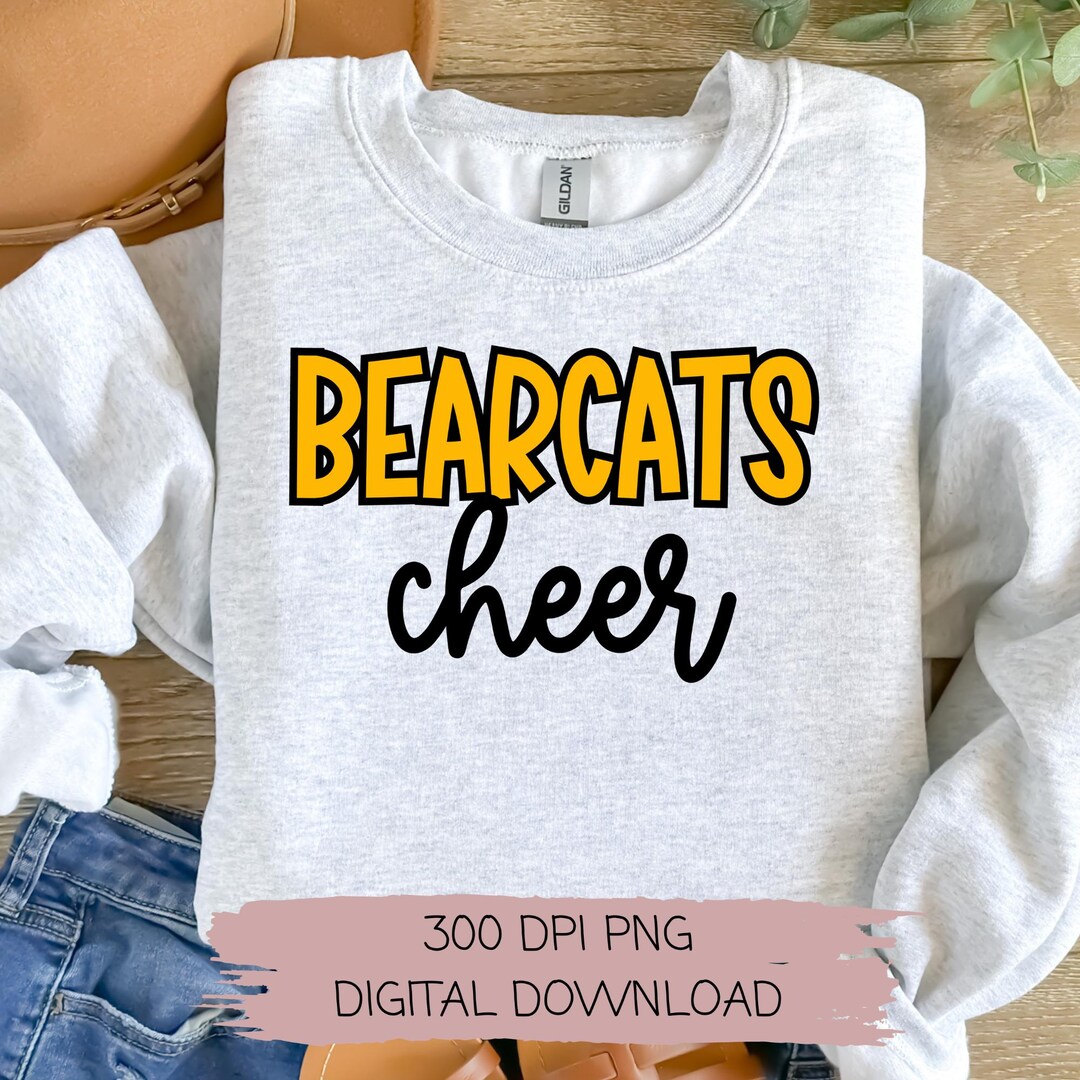 Bearcats PNG, Bearcats Cheer PNG, Cheer PNG - Etsy
