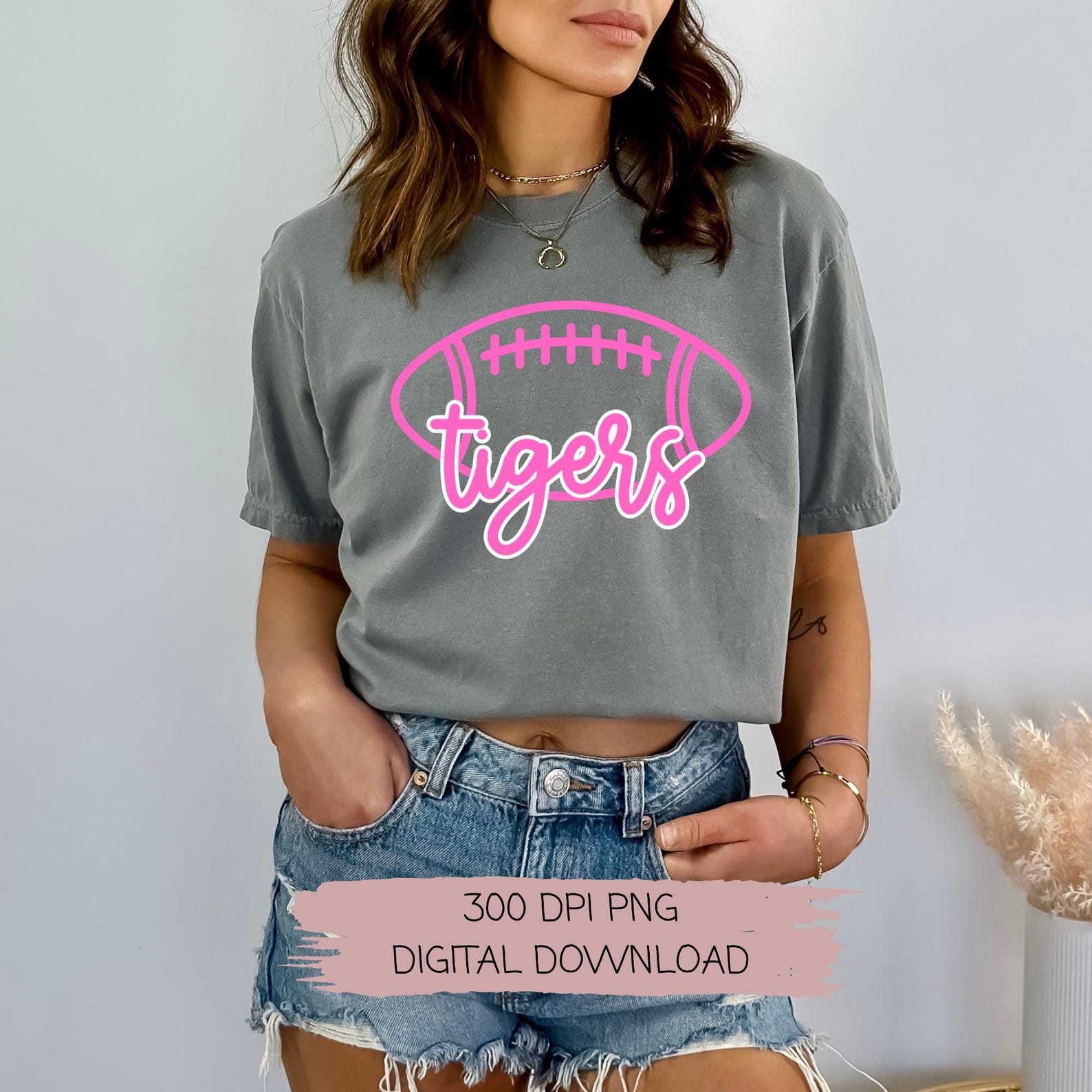 Tigers Pink Out PNG, Tigers Football PNG, Tigers PNG File - Etsy